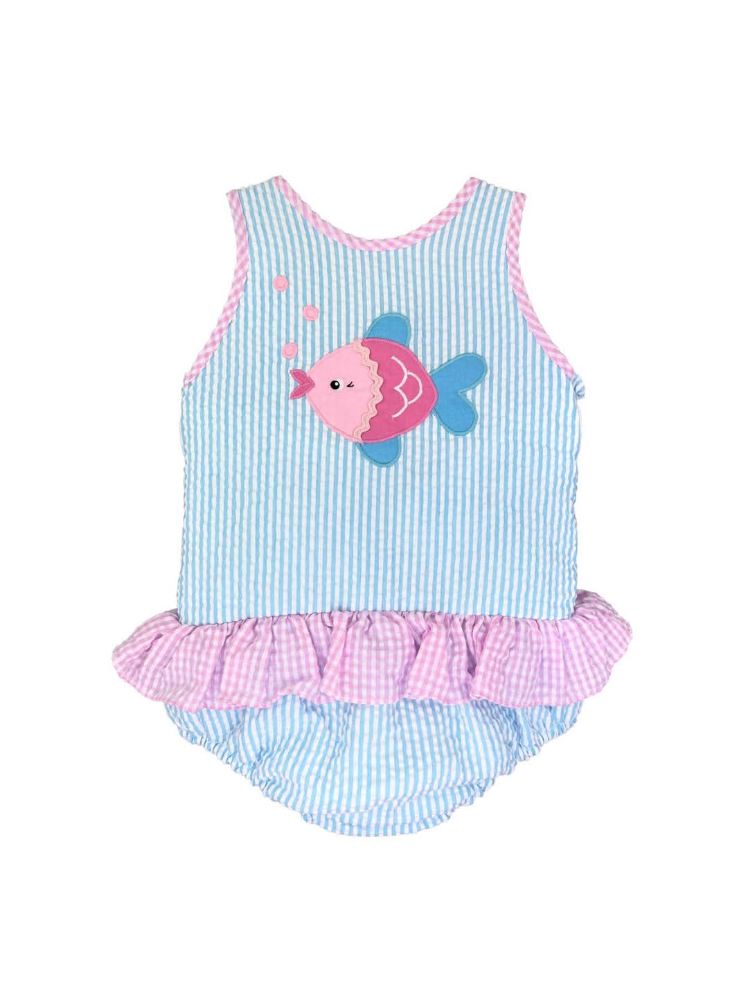 Petit Ami One Piece Fish Bathing Suit – Creations Galore by Emily